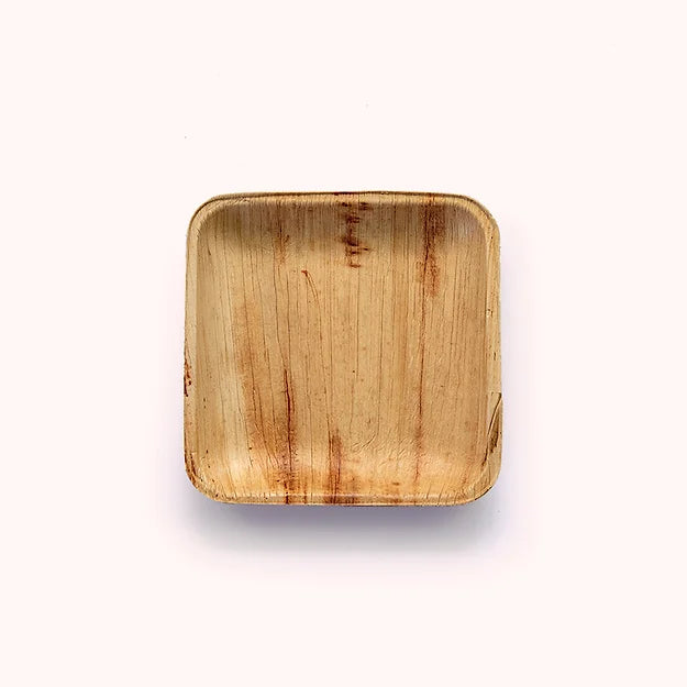 Areca Palm Leaf Snack Plates | Biodegradable – Earthware Eco Lifestyle
